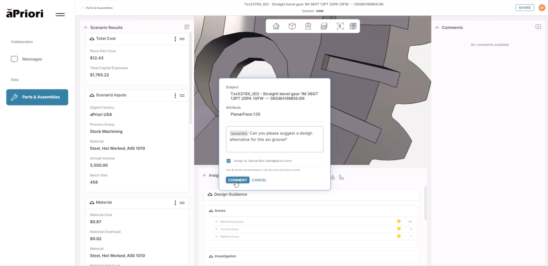 aP Workspace | Manufacturing Collaboration | Task Management